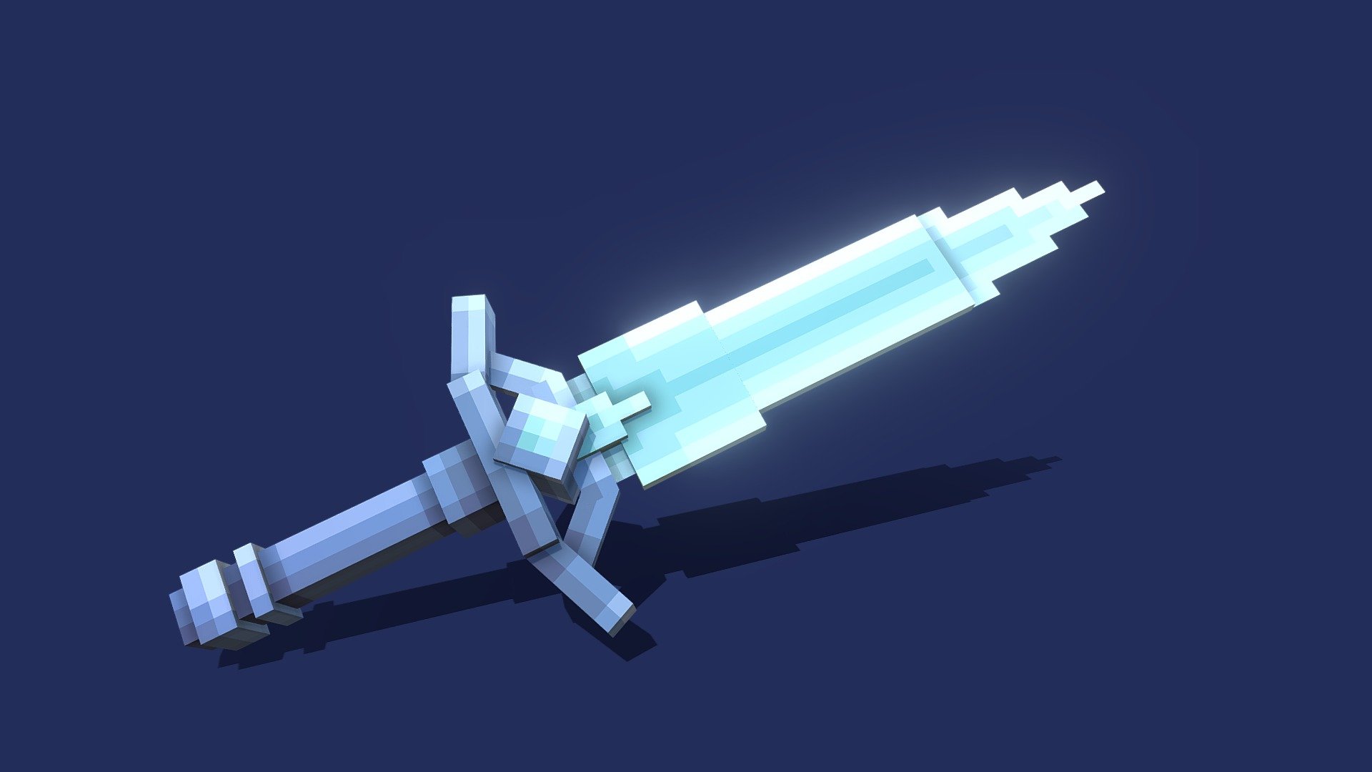 CrystalSword - 3D model by KanekiAkira [ae81dc2] - Sketchfab