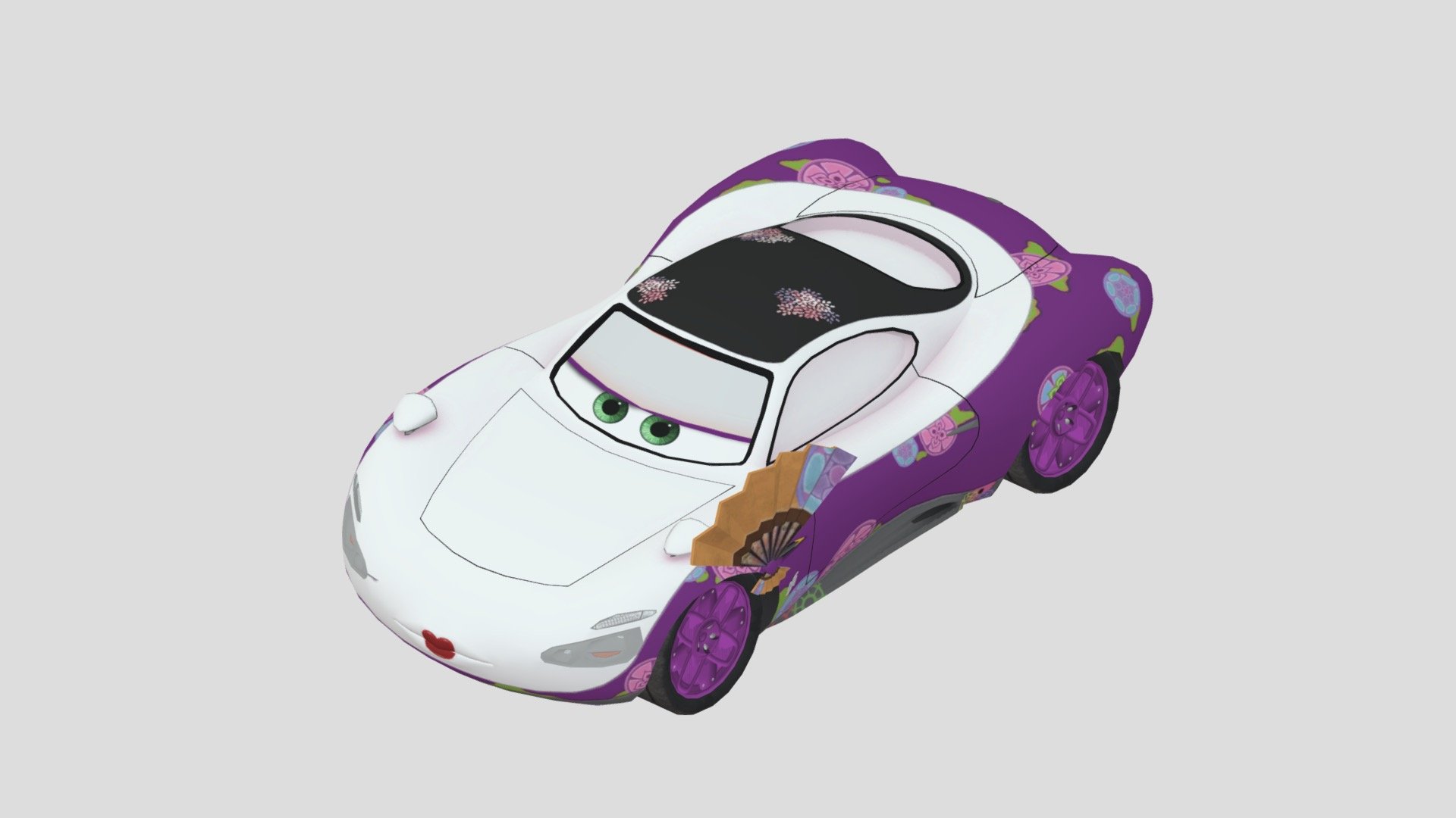 Wii Cars 2 TVG - Cherry Blossom Holley - Download Free 3D model by SMF ...