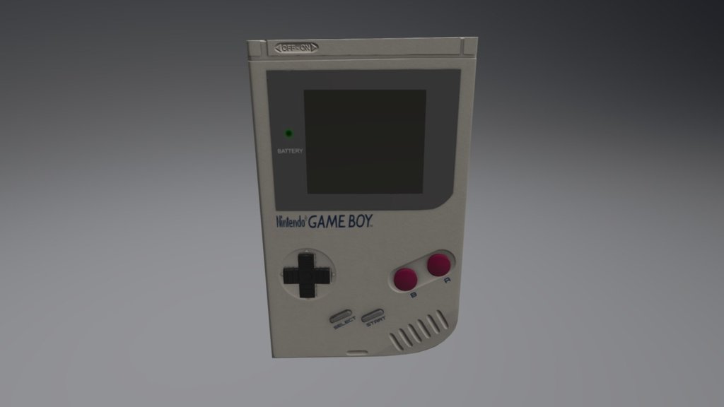Gameboy Week3 - 3D model by Vincent Dattalo (@dattalo13) [ae82b69 ...