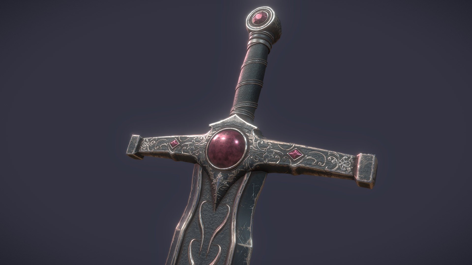 Swordtember Day 3 - Cursed Relic || Game Asset - 3D model by bovee ...