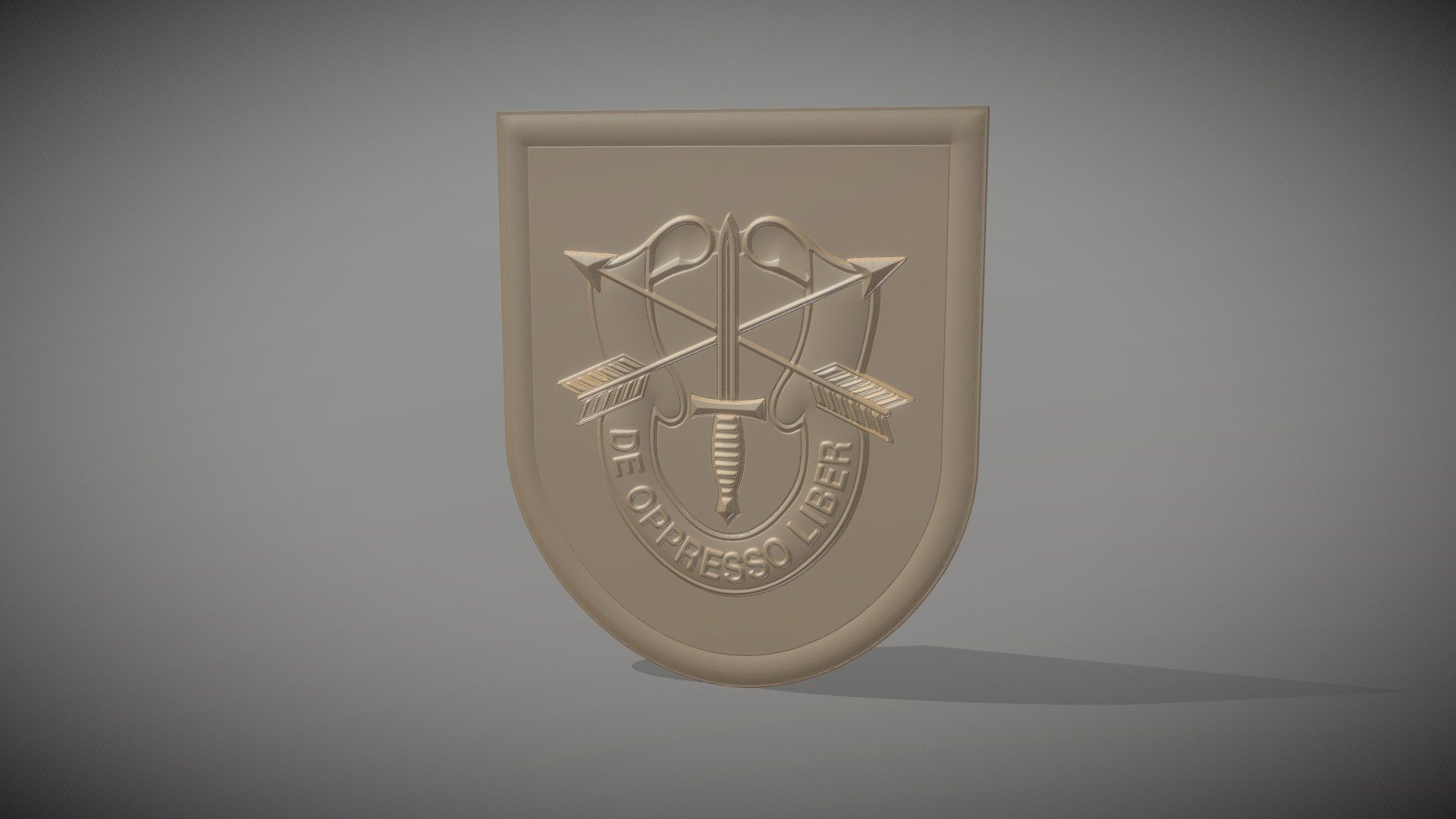 US Army 1st Special Forces Command (Airborne) - 3D model by wmweber79 ...
