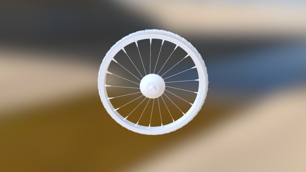 Bike Wheel - Download Free 3D model by samguyjones [ae83bfd] - Sketchfab