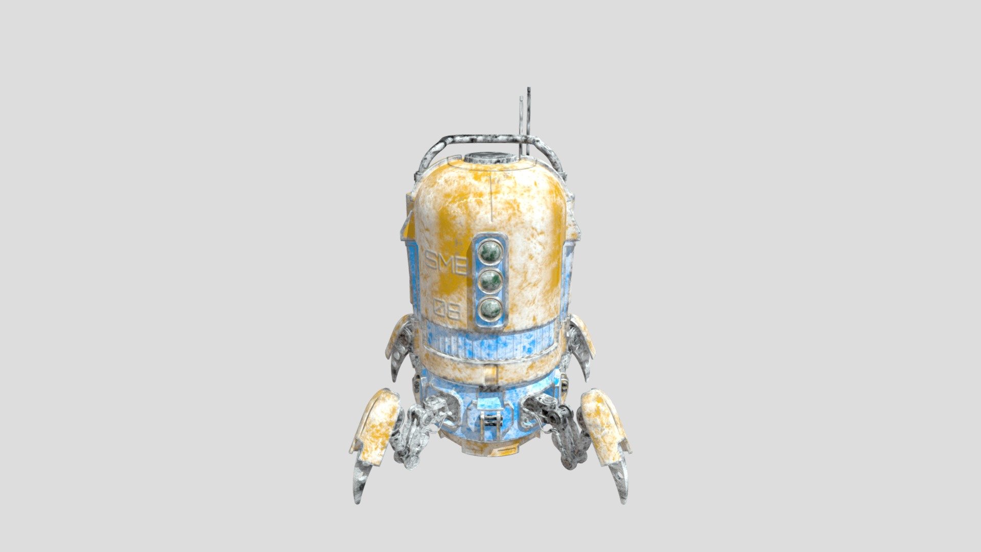 Snow Spider Maintenance Bot - 3D model by ___mint___ [ae87df7] - Sketchfab