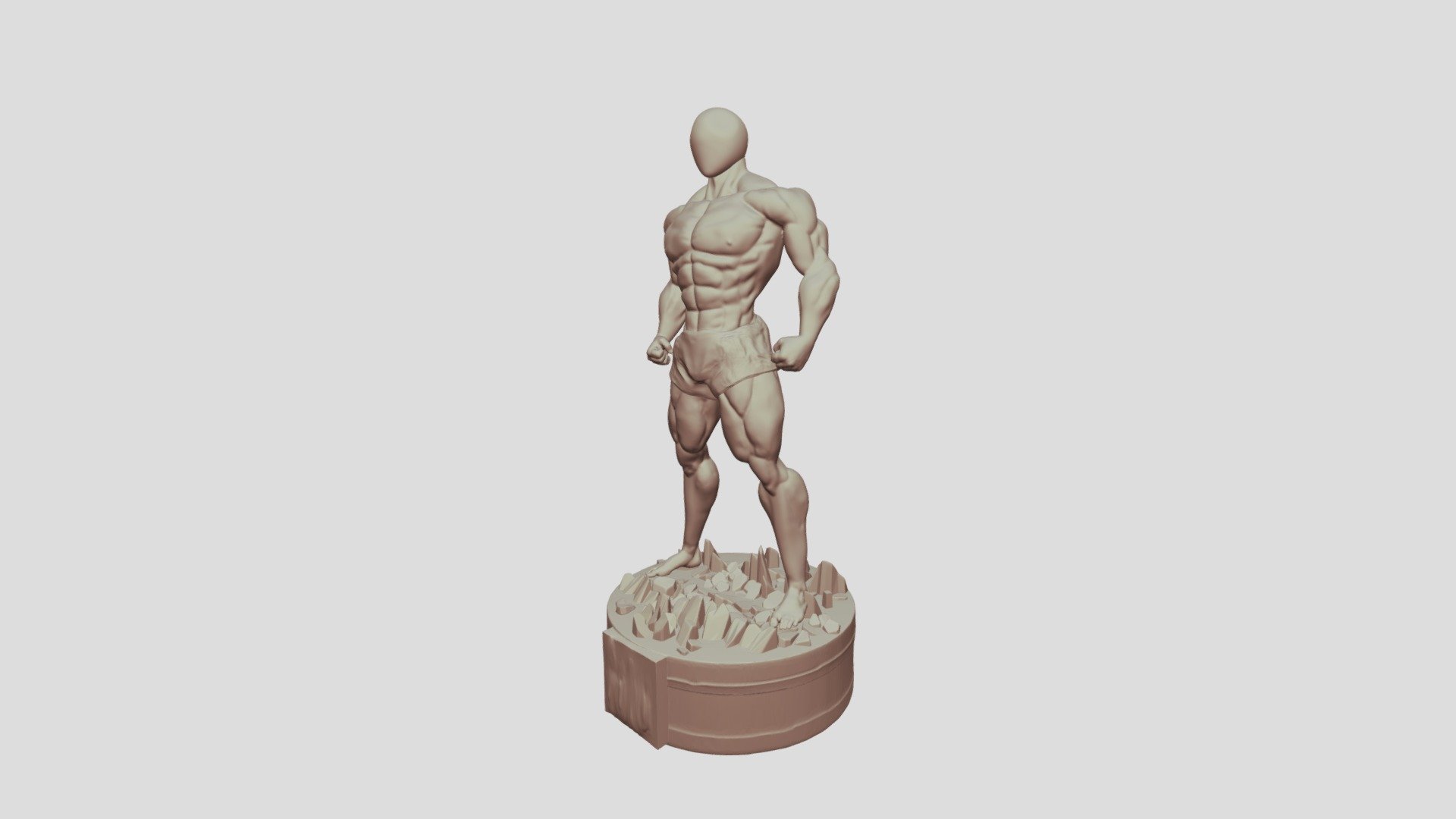 Male body muscular - 3D model by munachimso123 [ae89d60] - Sketchfab