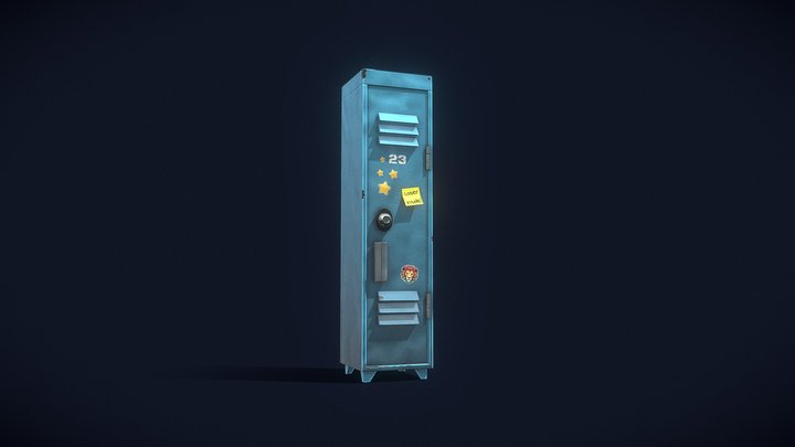 Locker 3D models - Sketchfab