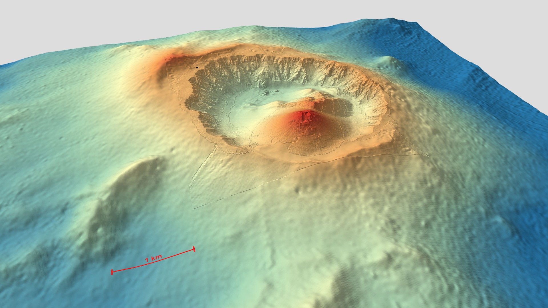 Brothers Volcano - 3D model by GNS Science (@gns.science) [ae8bf96 ...