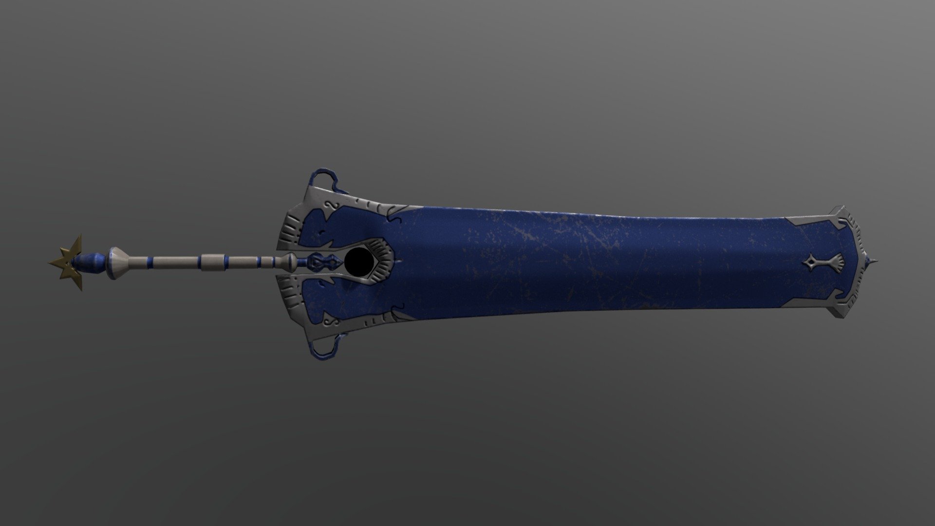 Large Greatsword Week 3 - 3D model by Enjoi_Wendell [ae8de26] - Sketchfab