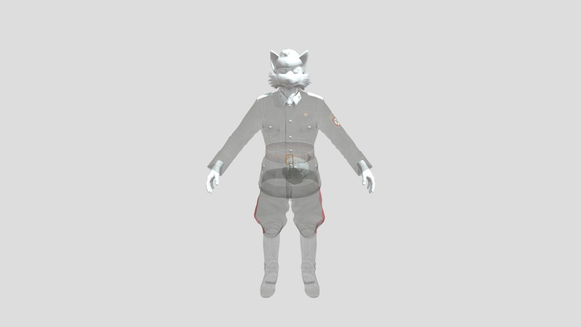 Russian Liberation Army(Furry) - Download Free 3D model by 123 ...