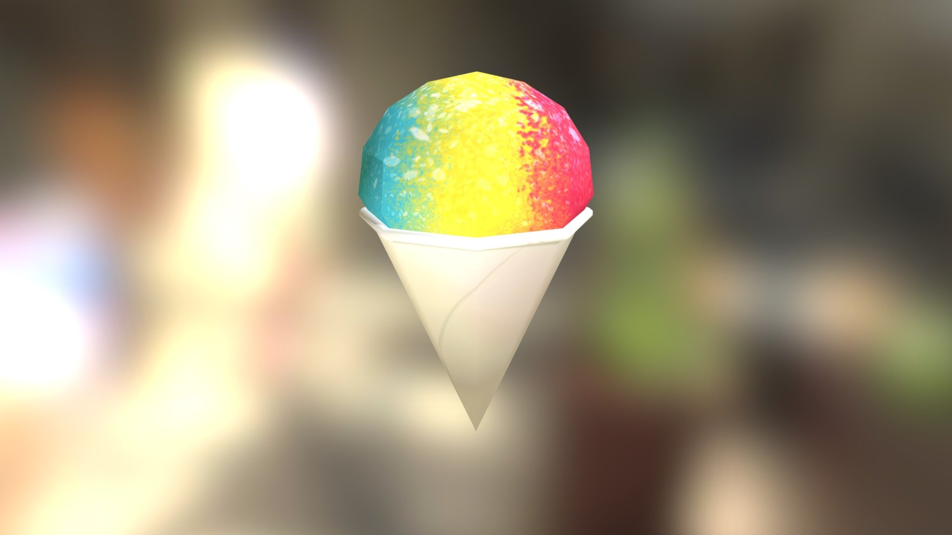 Snow Cone - 3D model by Nicole "CmdrSpaceCat" Rusk (@cmdrspacecat ...
