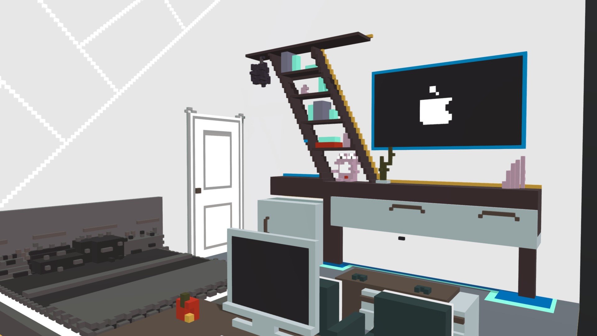 architecture apple house - 3D model by vitaliia_trn (@s25202) [ae9024c ...