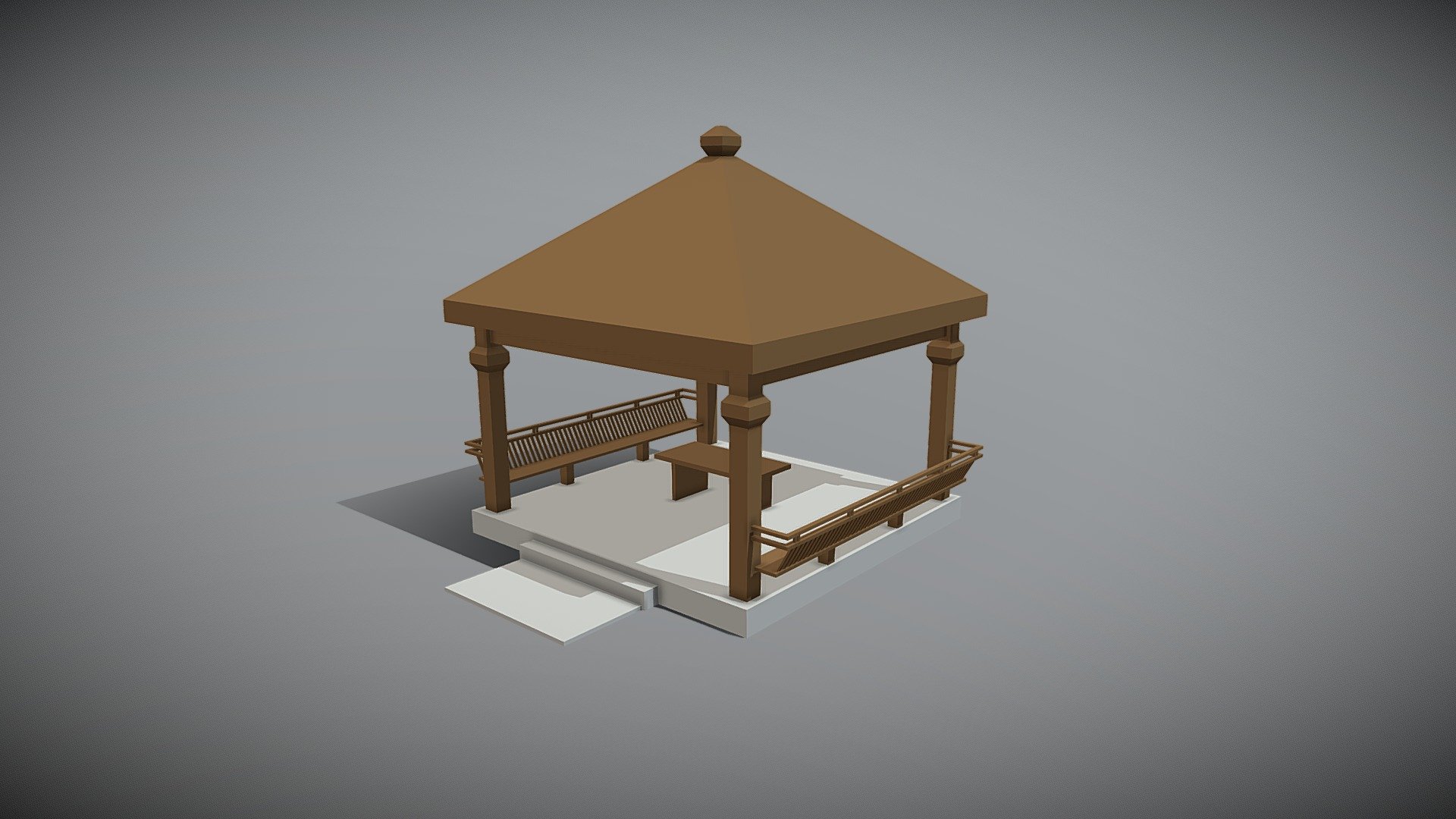 Pavilion - Download Free 3D model by Zhang Shangbin ...