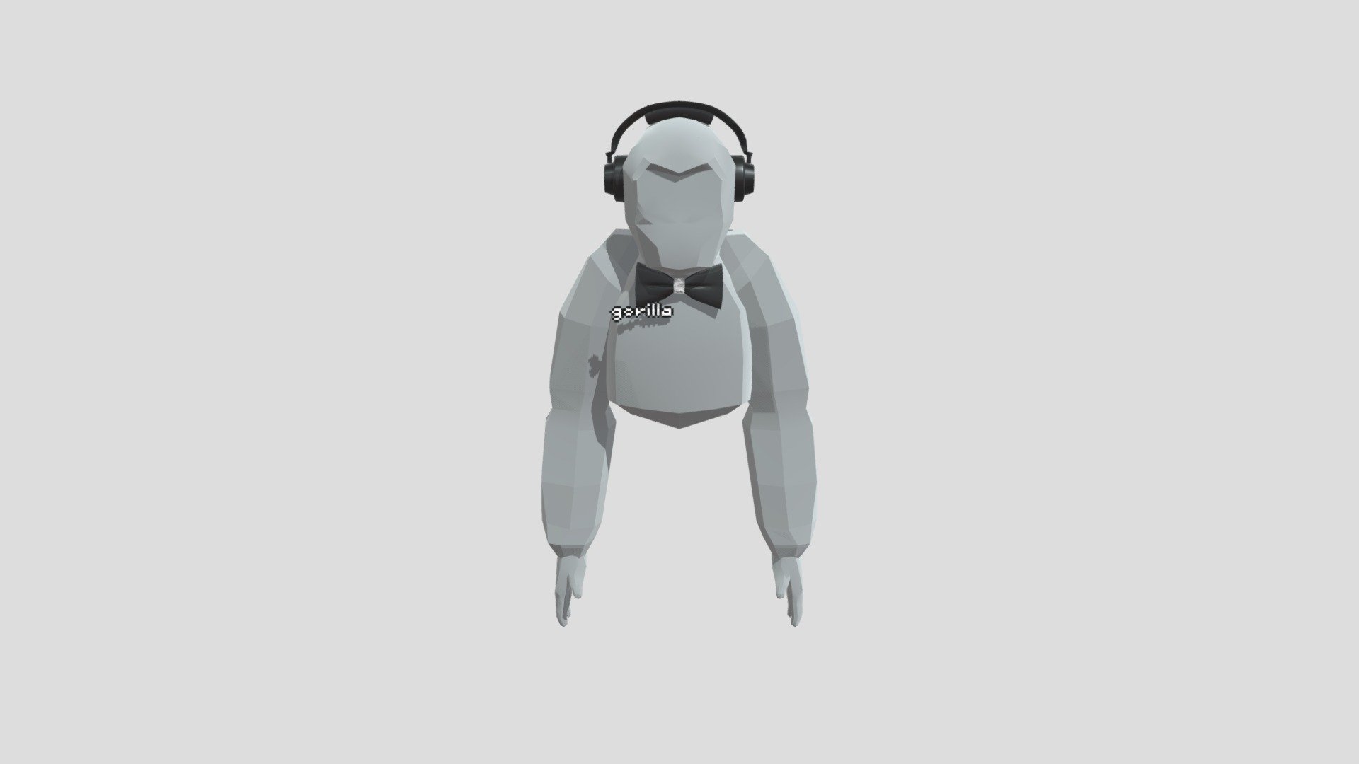 Gorilla Tag Monke - Download Free 3D model by ModelMaker (@christina ...