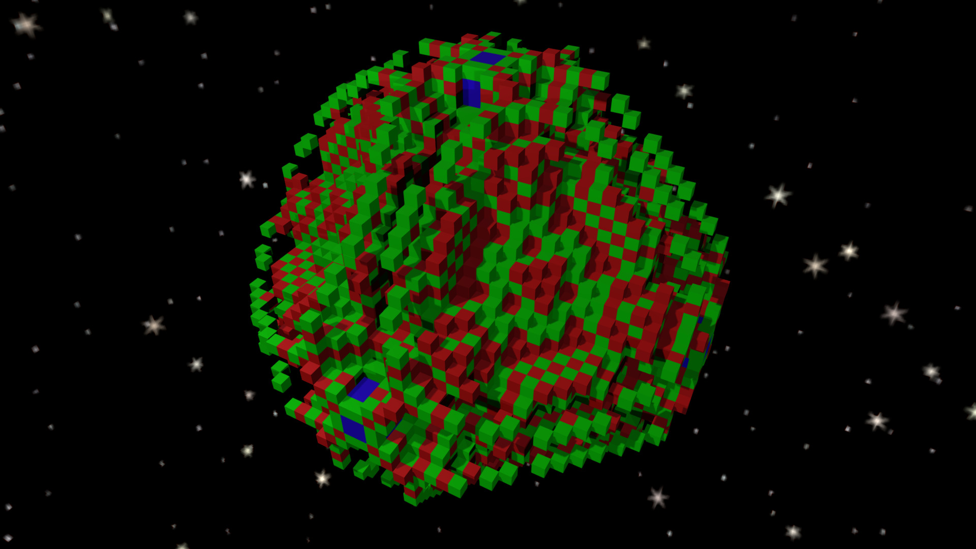 Q3R3 CA on Sphere, T=42 - Download Free 3D model by ayvlasov [ae92a7e ...