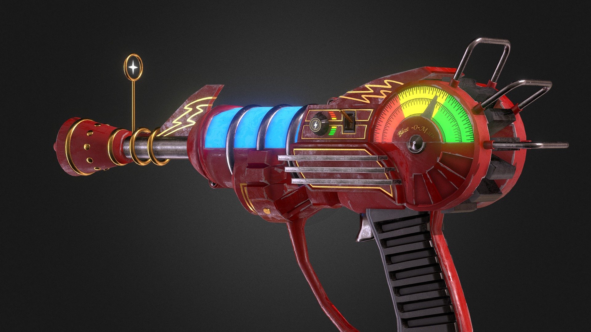THE RAYGUN MK1 - 3D Model - Call Of Duty Zombies - Download Free 3D ...