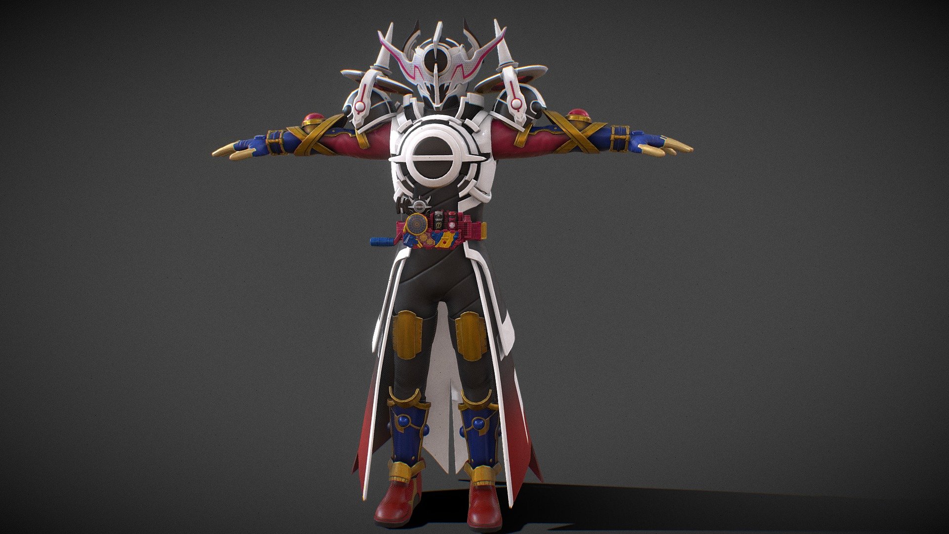 Kamen rider evol - 3D model by icq1773 [ae9504b] - Sketchfab