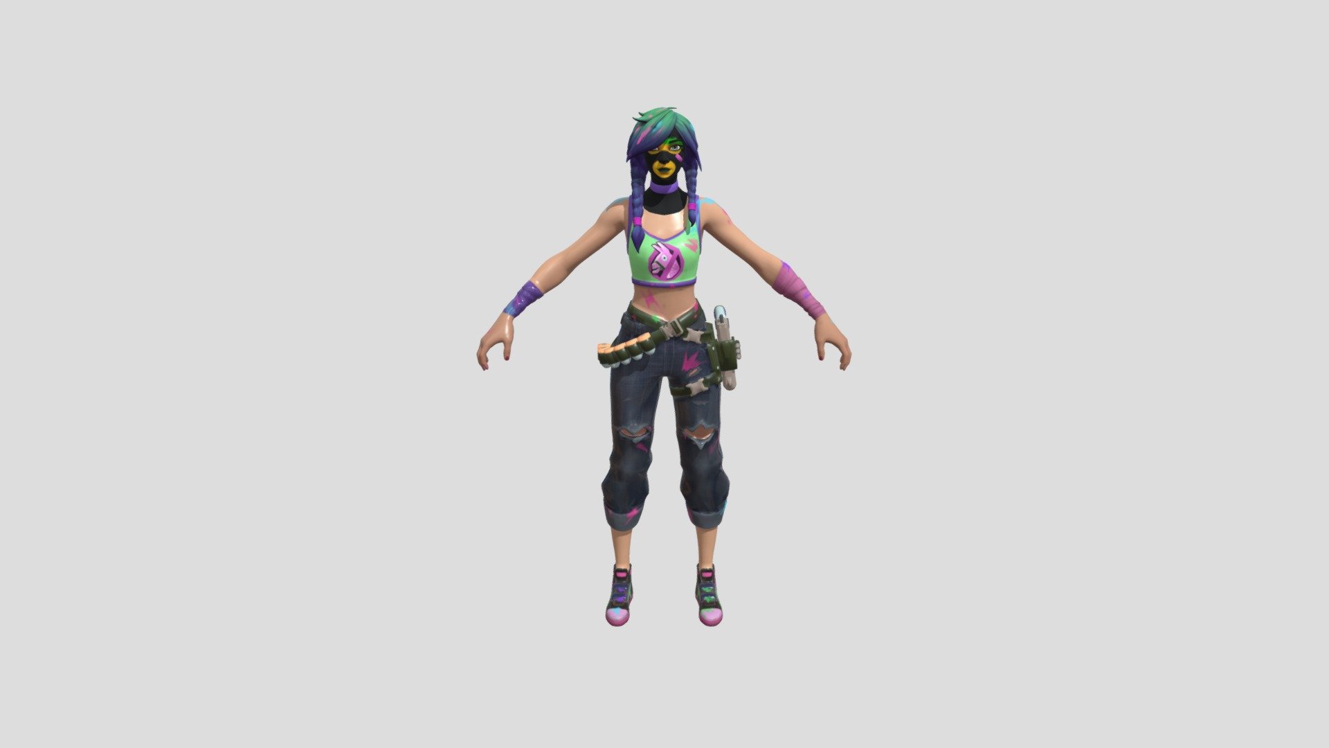 Splatterella -Fortnite - Download Free 3D model by 1FENIL [ae95bdc ...