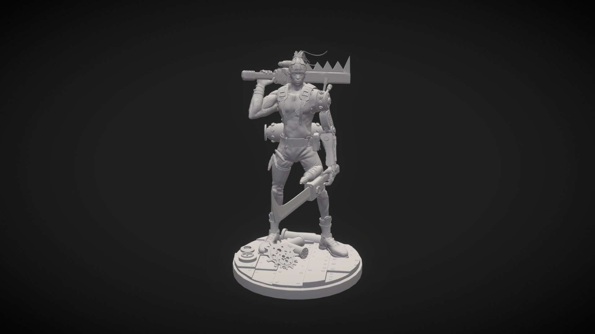 Steam Soldier - 3D model by dgi_workshop [ae96527] - Sketchfab