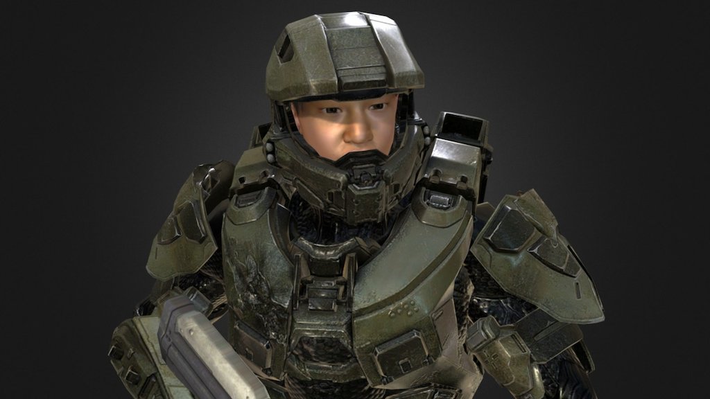 MasterChief - 3D model by halofan [ae97170] - Sketchfab