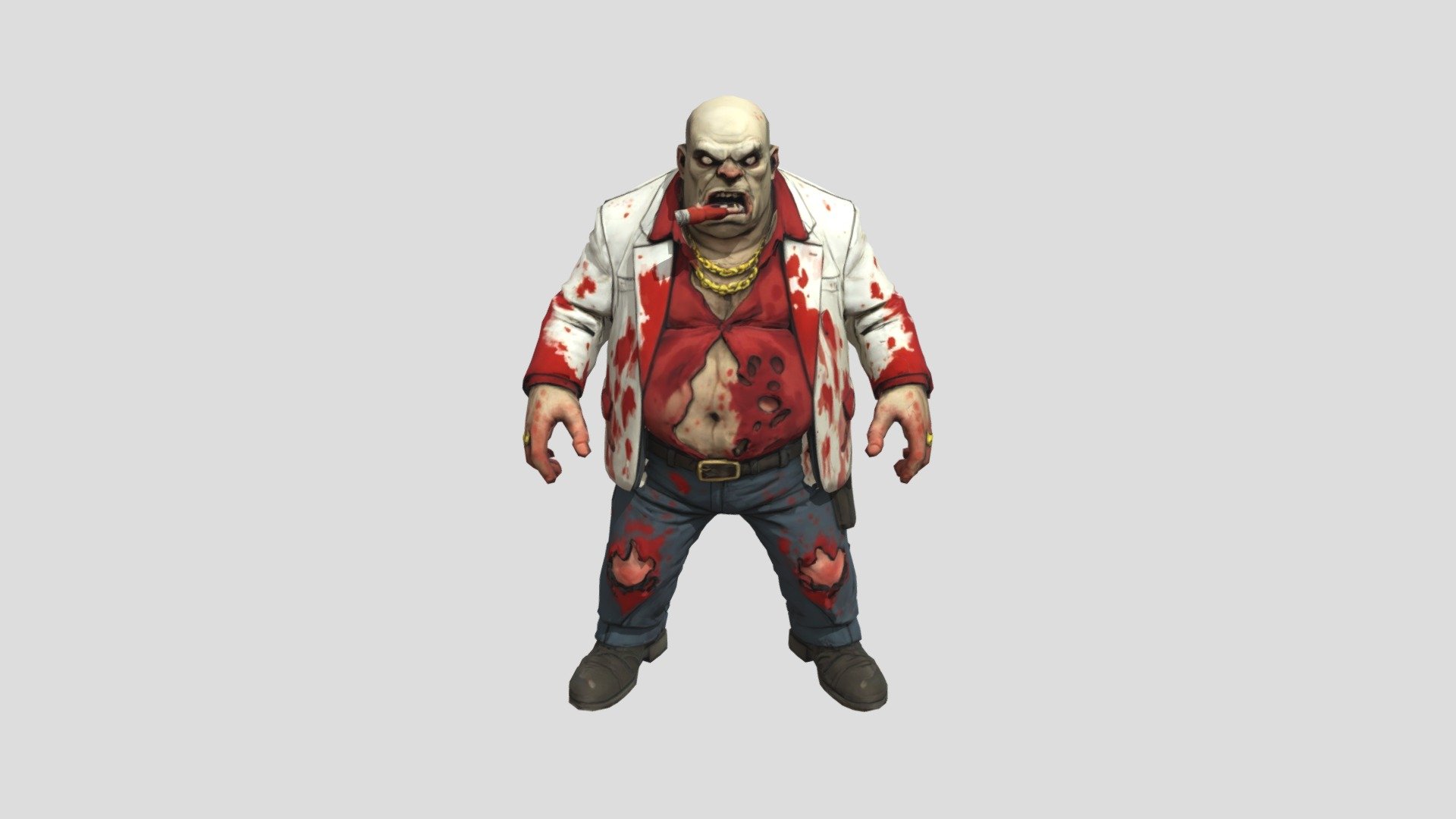 Tough Boss Zombie - Download Free 3D model by maicollgdalpiaz [ae973c0 ...