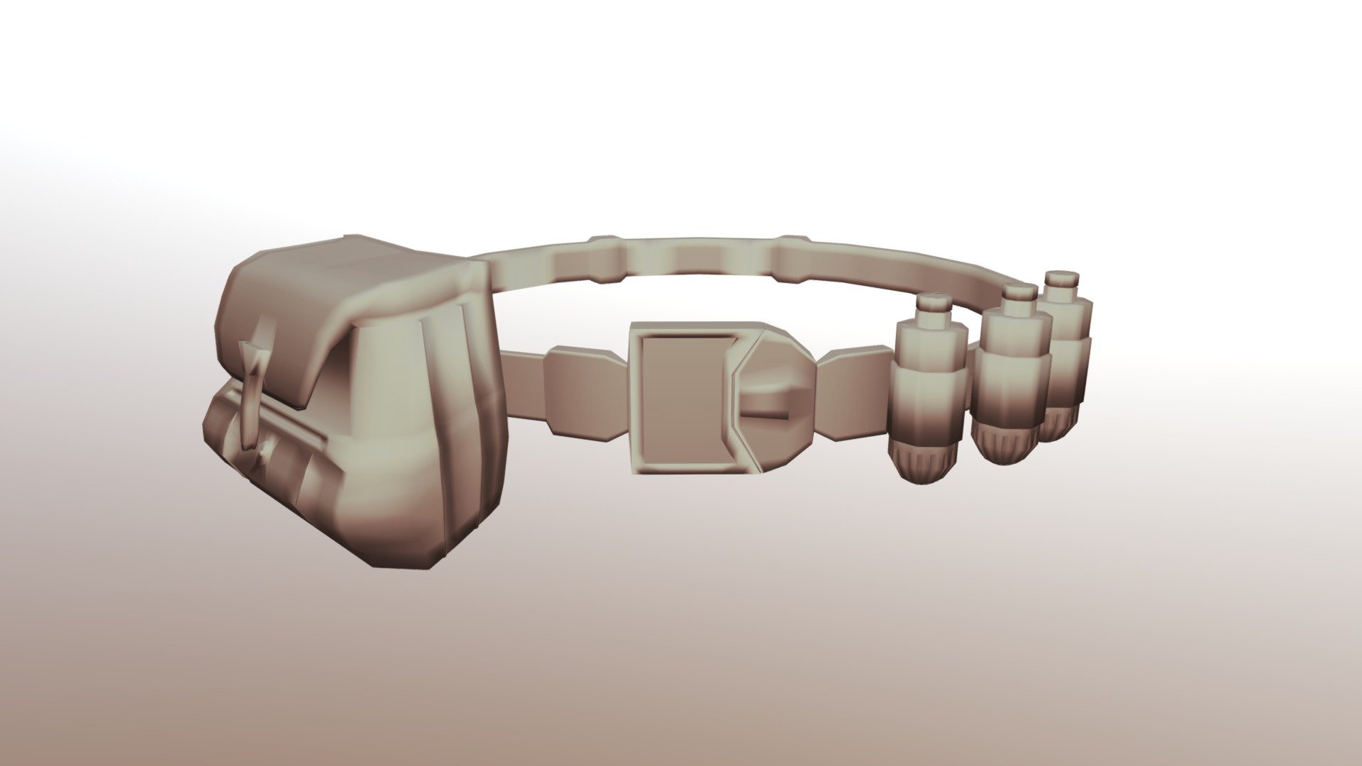 Hero Prop / Belt - 3D model by NatachaV [ae97462] - Sketchfab