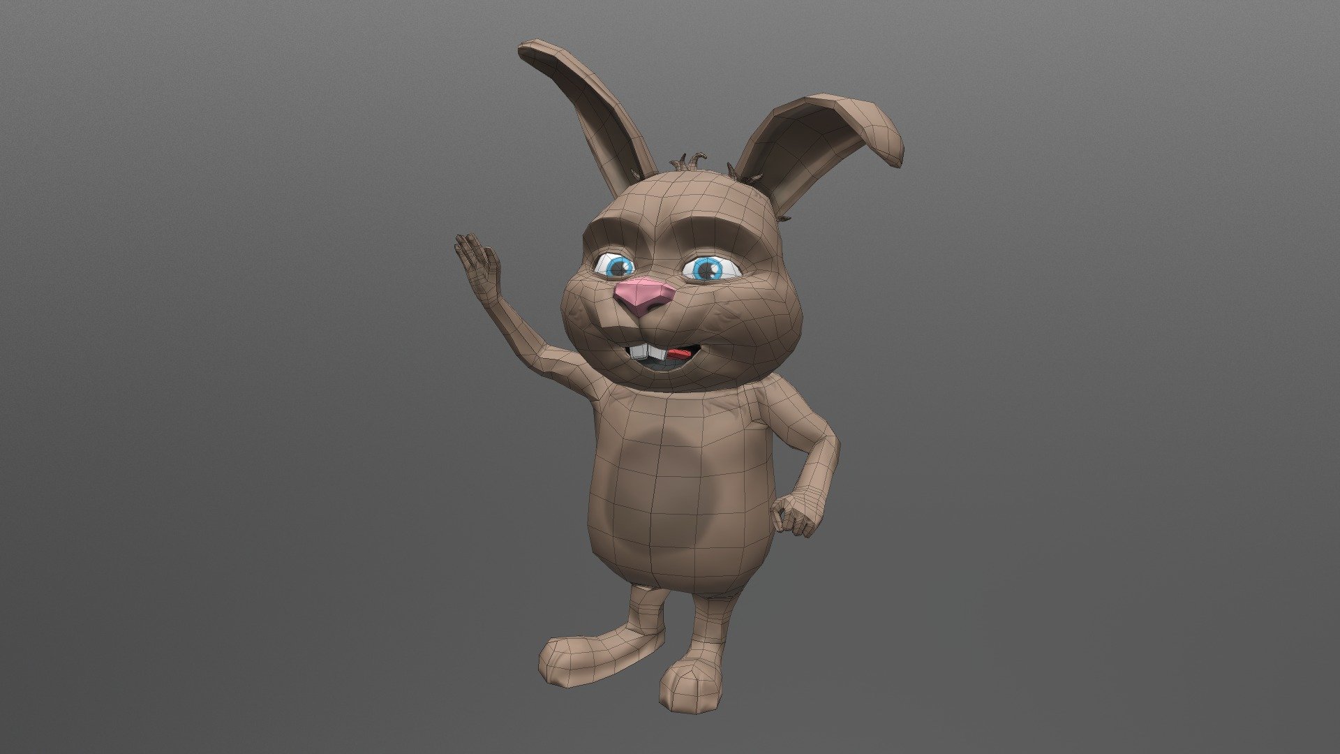 Rabbit - 3D model by Sauvage Samuel (@samuelsauvage1996) [ae99300 ...