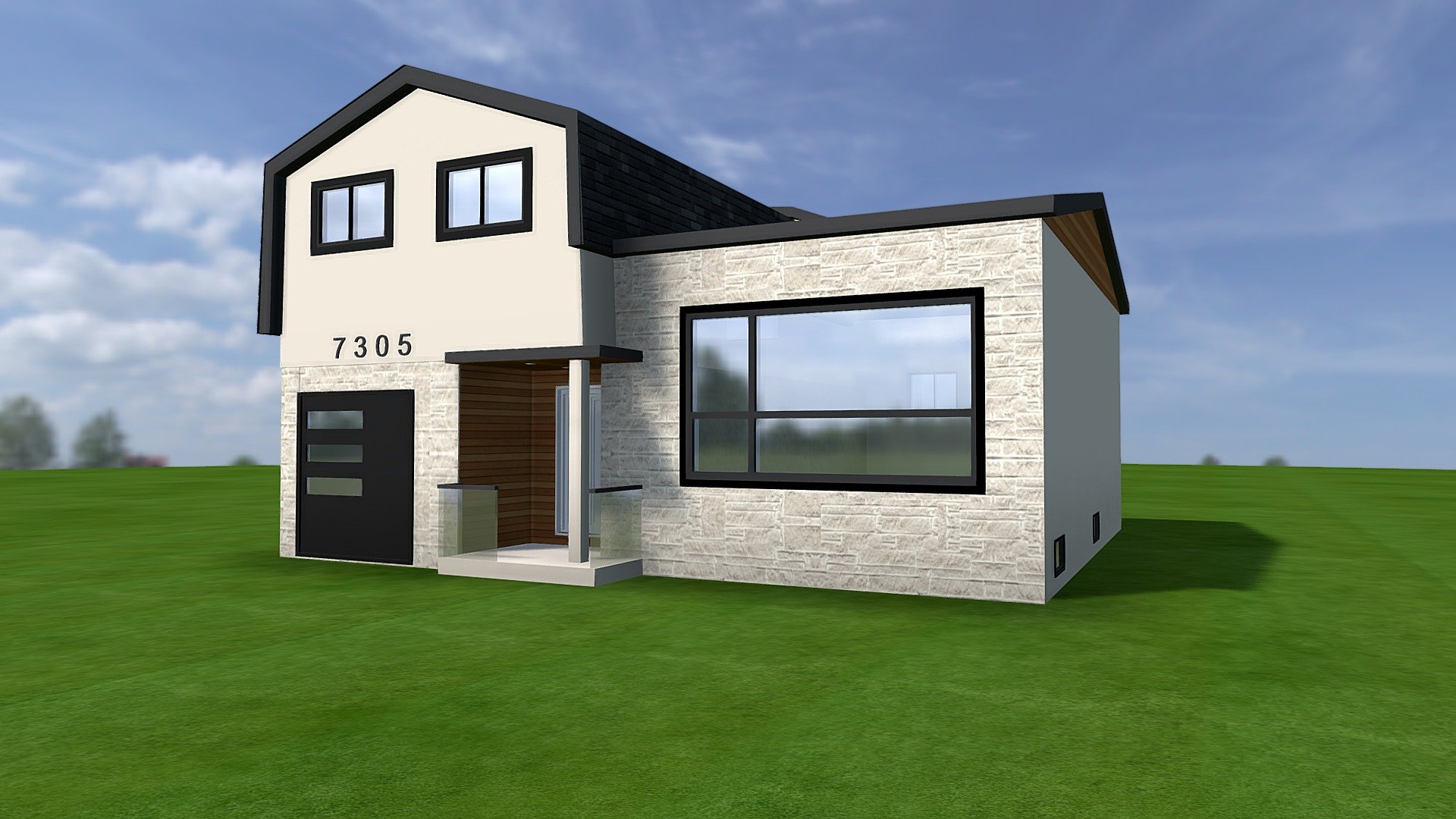 Lionel - 360 spin model of 3D house - 3D model by Render3DQuick ...