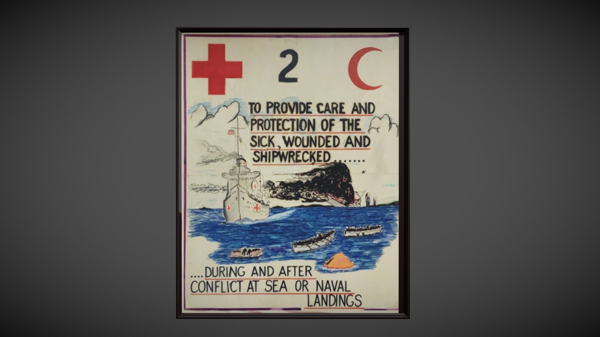 Geneva Conventions Poster 2 - 3D model by iainmoss [ae997a2] - Sketchfab
