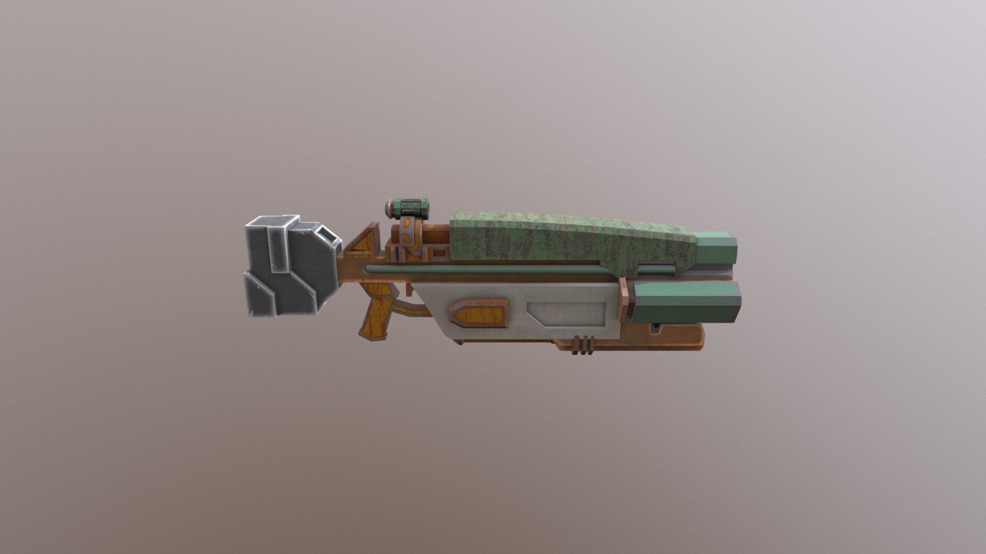 Laser Gun - 3D model by panda (@IArePanda) [ae9bf7a] - Sketchfab