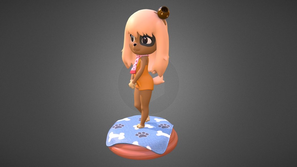 Lilotte - 3D model by DelJ (@djart) [ae9d13c] - Sketchfab