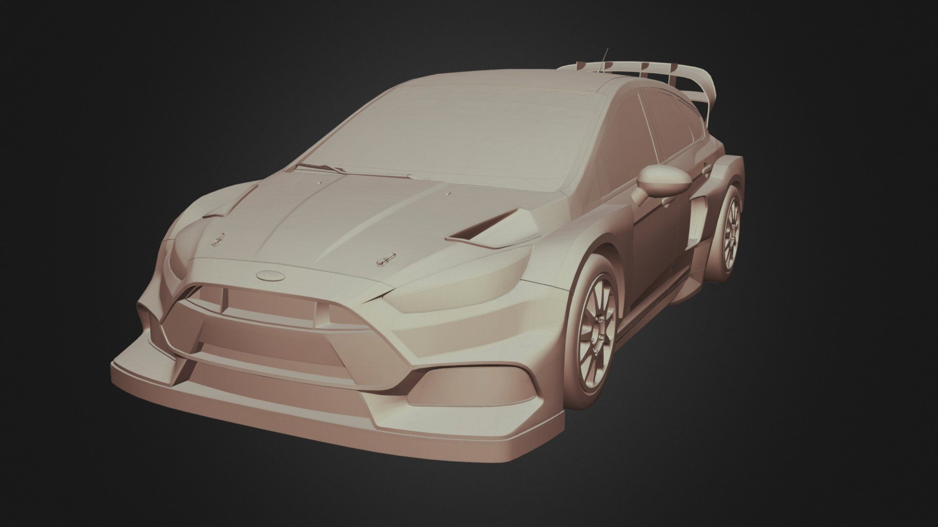 Ford focur rs - Buy Royalty Free 3D model by Teo (@szilla.mini ...