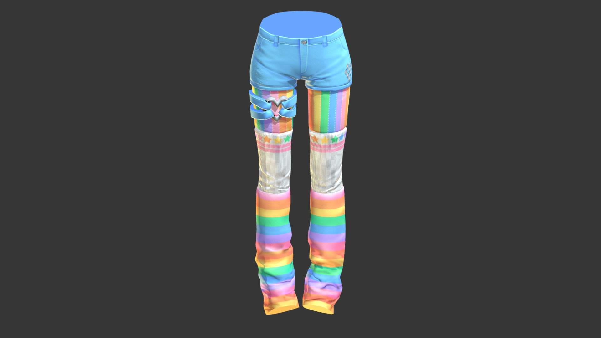 Starchild Pants - 3D model by BEASTinWHITE (@sflugrad) [ae9f71f ...