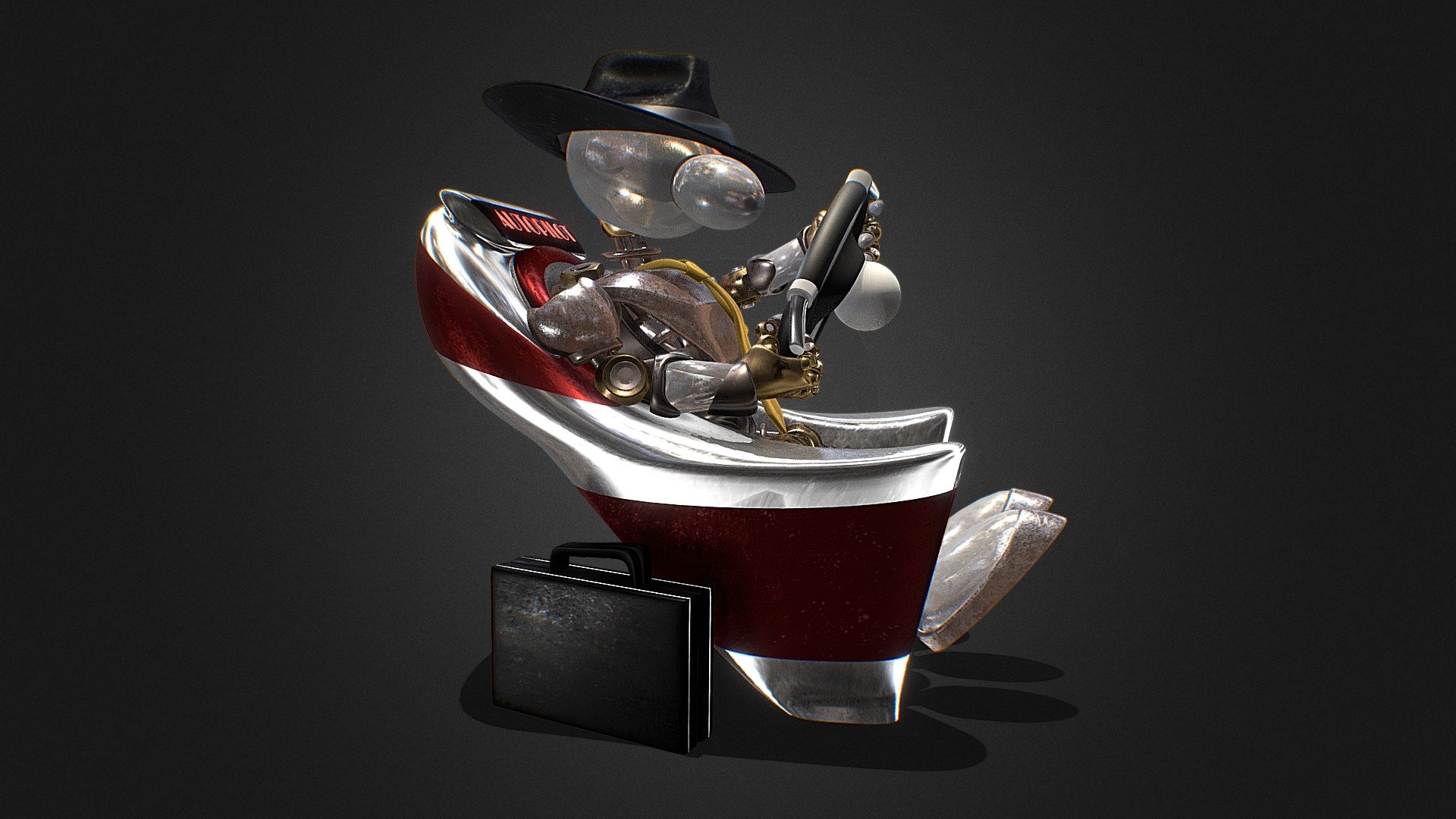 Bulb Bot - 3D model by A Jono Niko Studio (@ajononikostudio) [ae9f87f ...