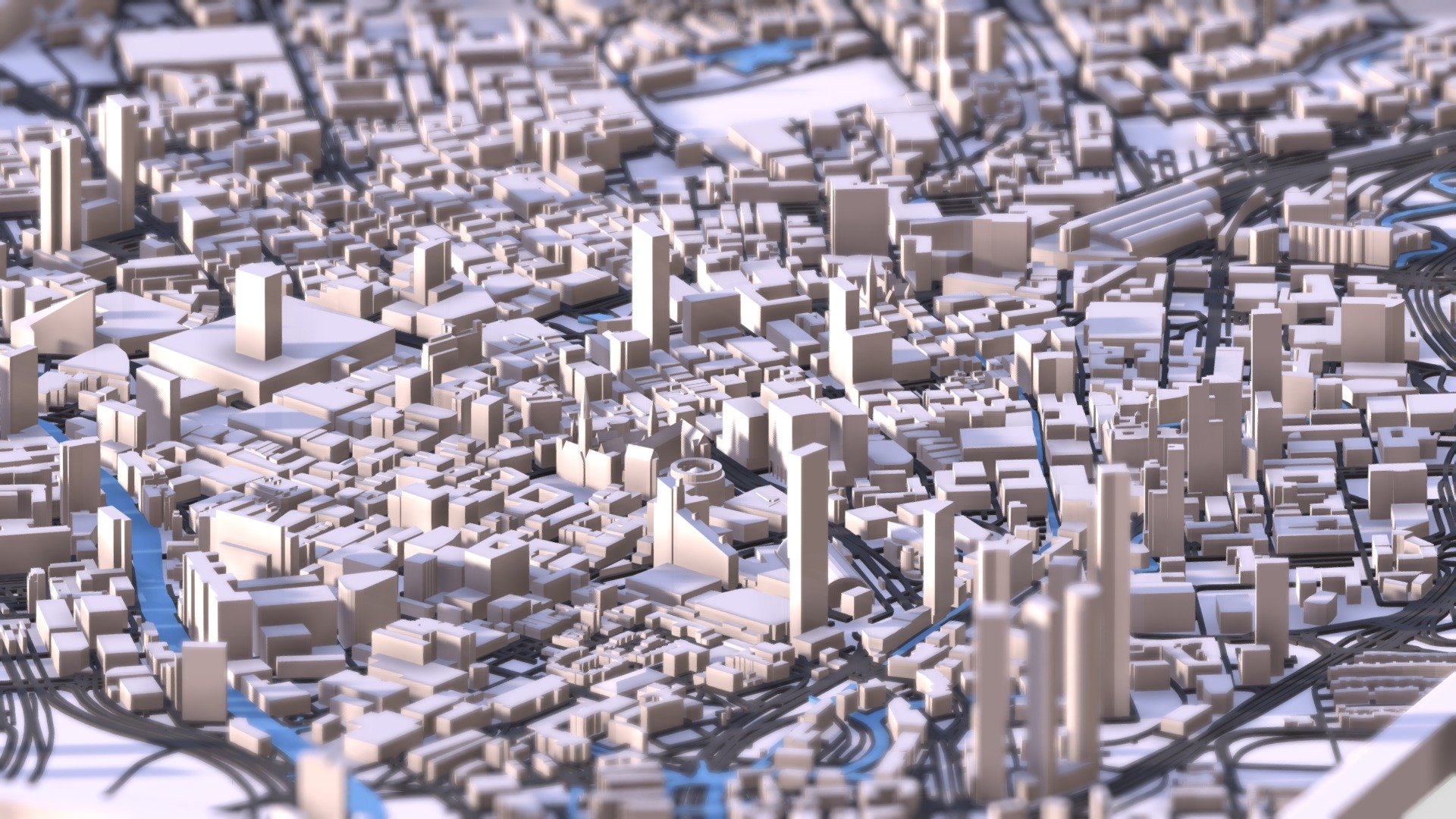 Manchester Miniature Model - Download Free 3D model by McManus Media ...