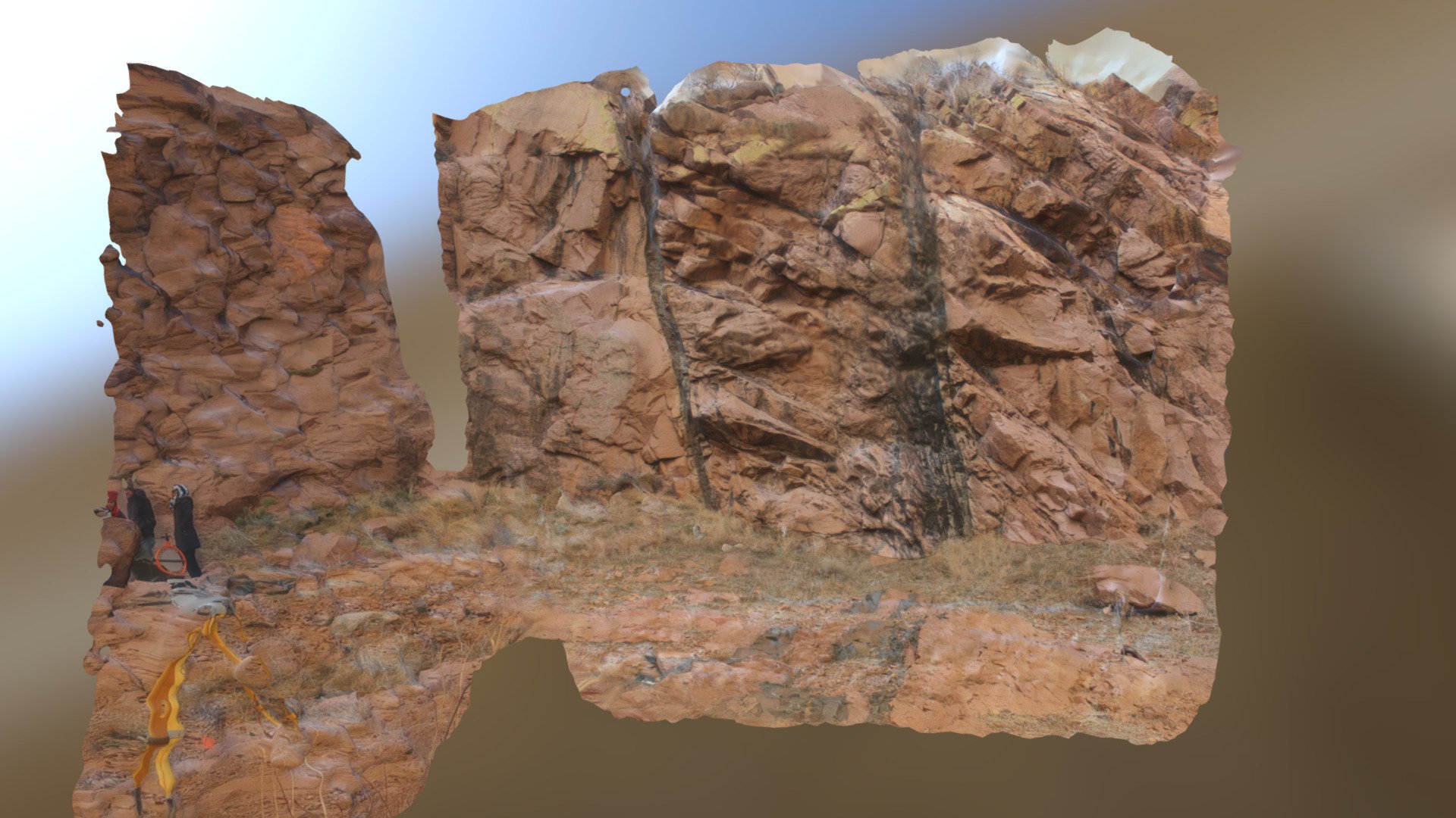 Diabase Dike - 3D model by geogirl47 [aea02db] - Sketchfab