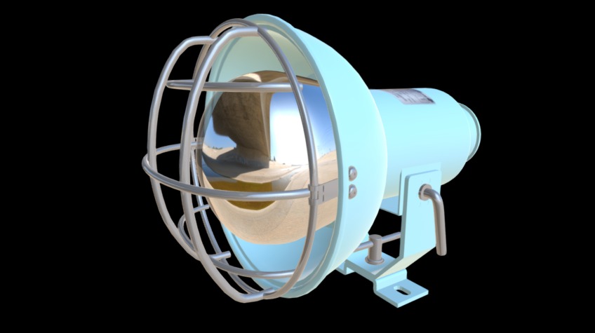 SANSHIN FDL-R13 S.STEEL FLOODLIGHT IP55 - 3D model by BH-eStore ...