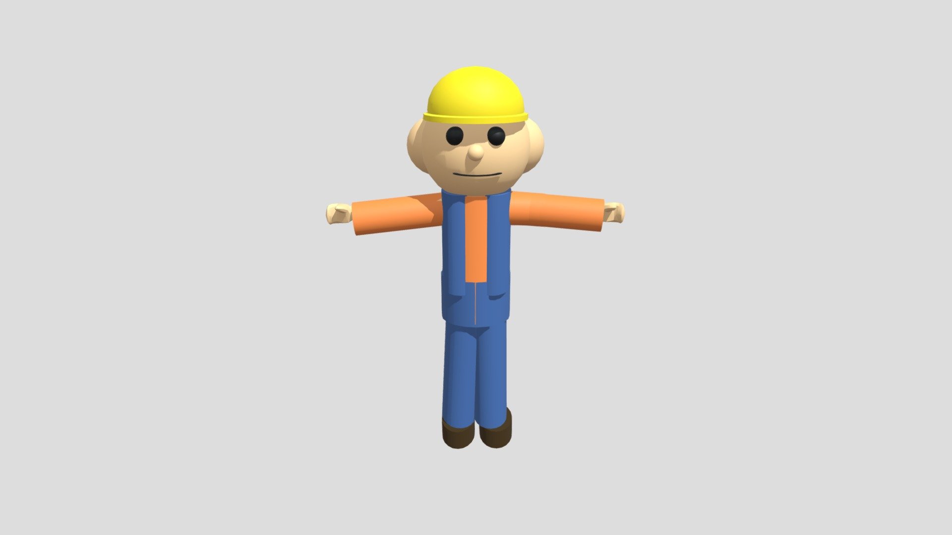 Bob The Builder - Download Free 3D model by Peppino fnaf pizza tower ...