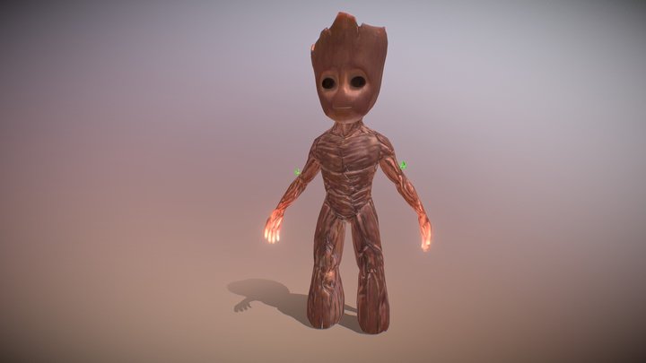 Groot 3D models - Sketchfab