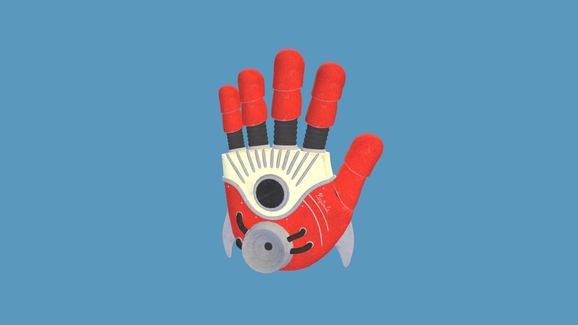Project Playtime - Retro futuristic hand - Download Free 3D model by ...