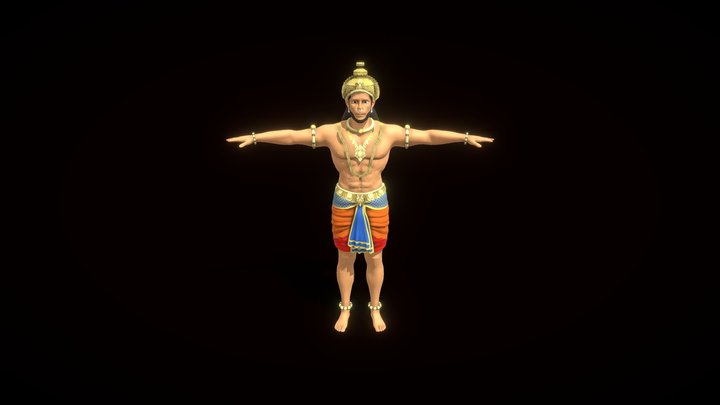 Hanuman 3D models - Sketchfab