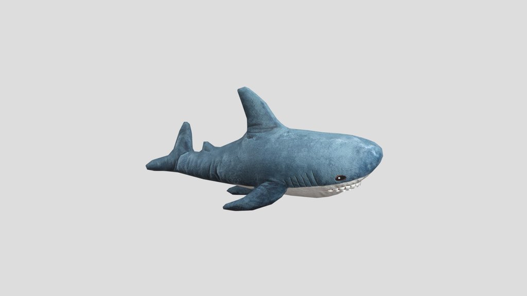 Blahaj - A 3D model collection by Peanutfromroblos - Sketchfab