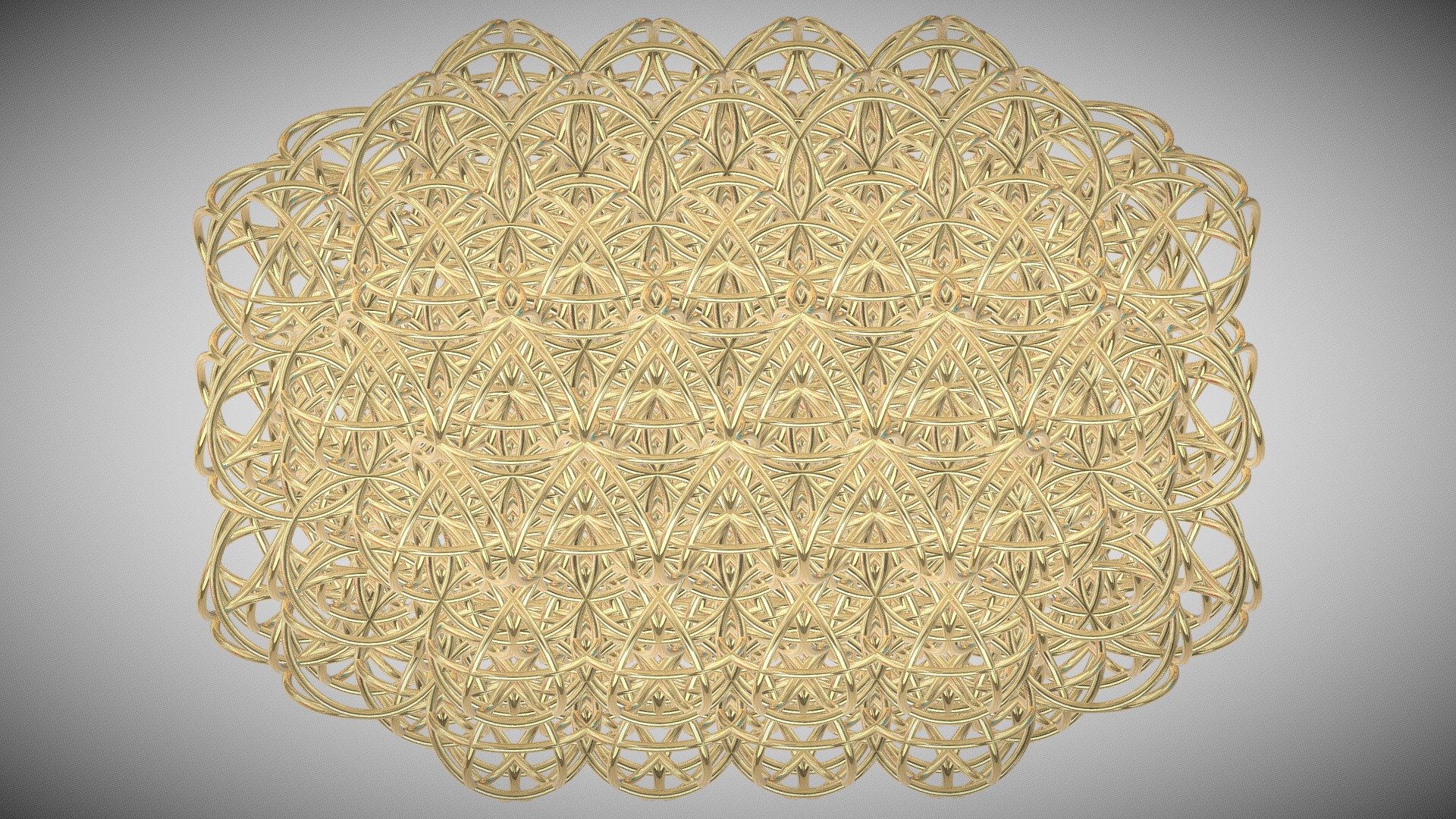 Flower Of Life Quantum field of Tao - 3D model by Eternalflower ...