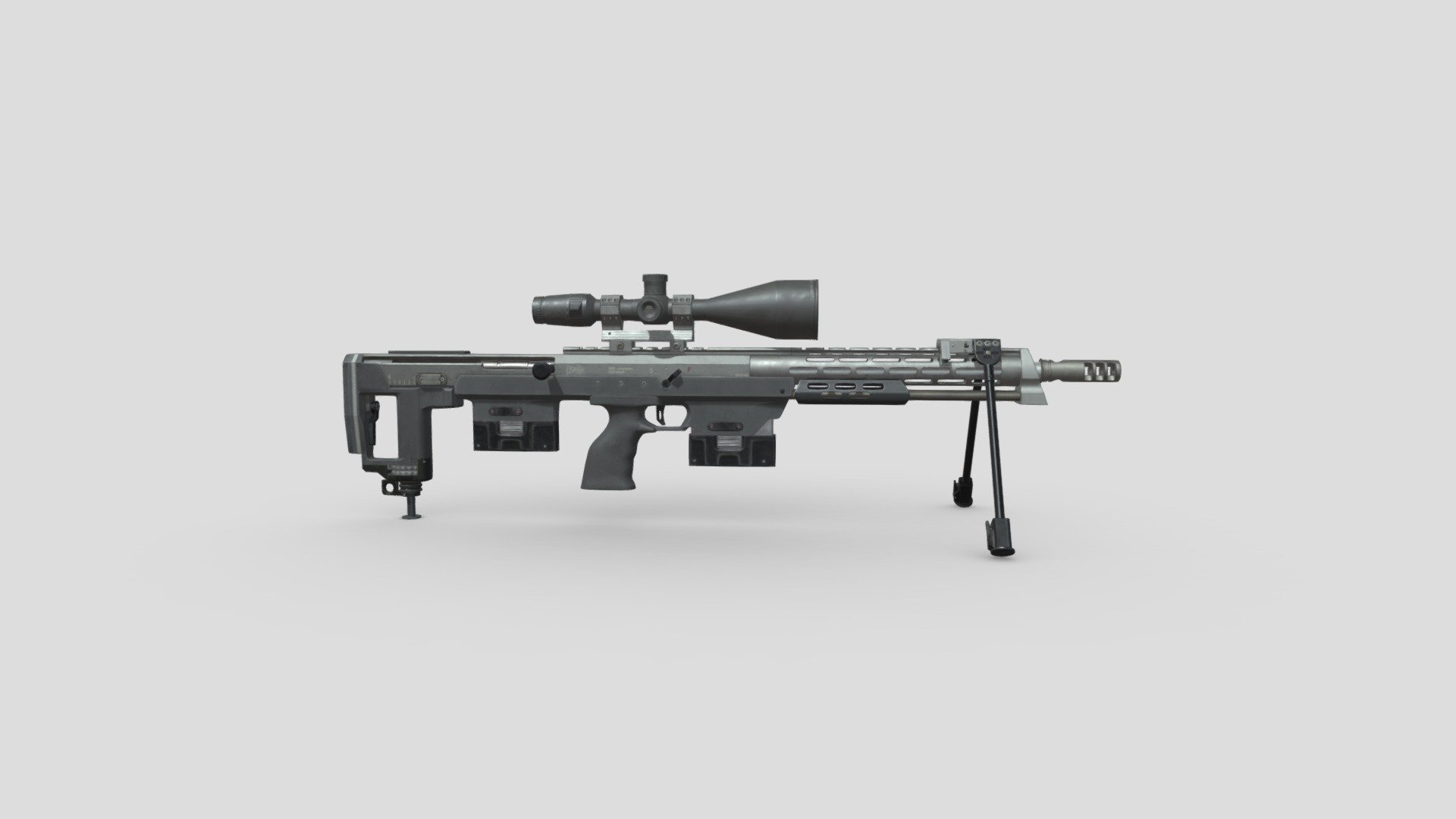 DSR Precision - Low Poly - PBR - 3D model by Rutas (@Suandoa) [aea83a0 ...