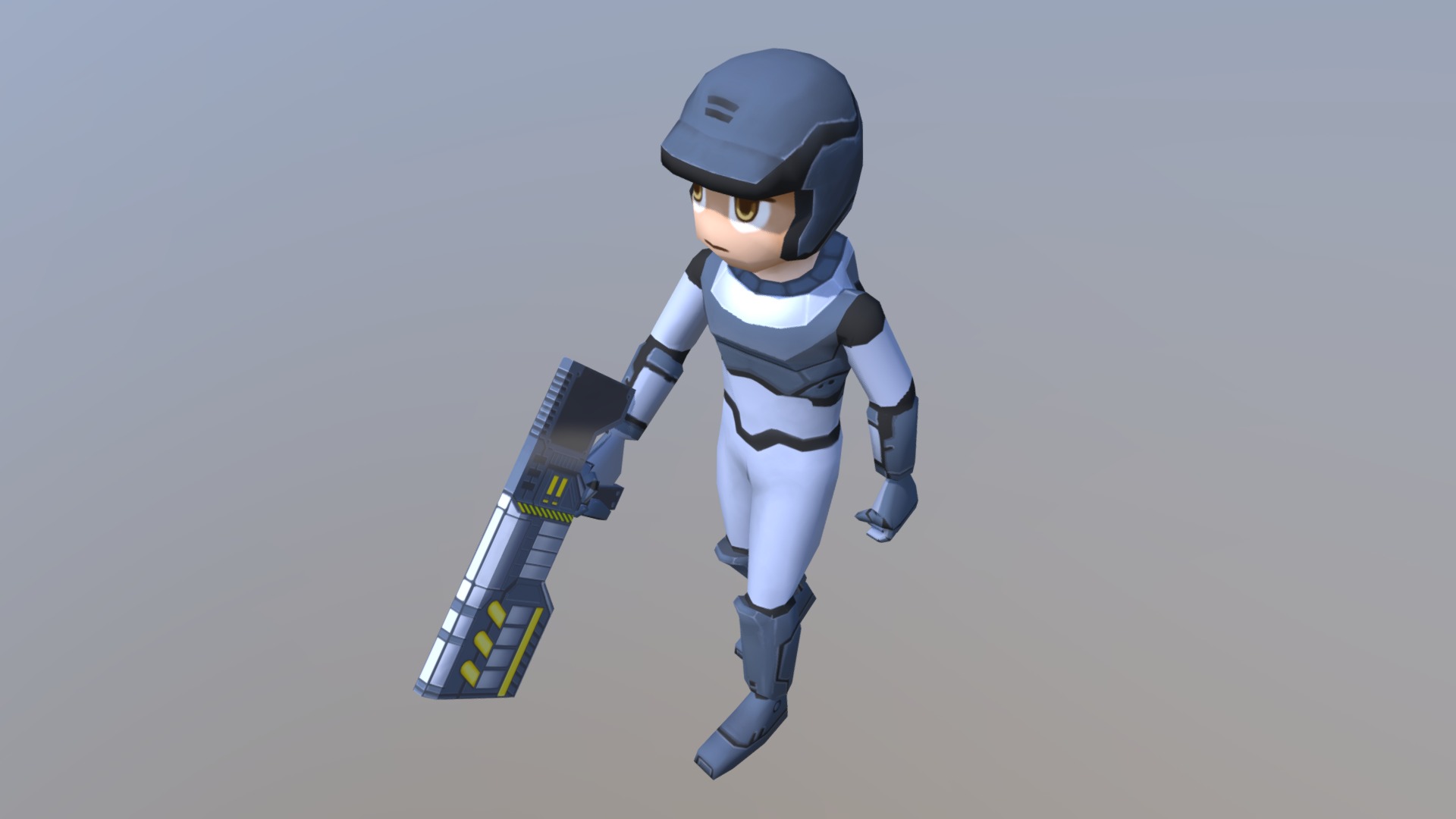 Space Soldier M01 - Buy Royalty Free 3D model by I.V.S. Art (@ivsart ...