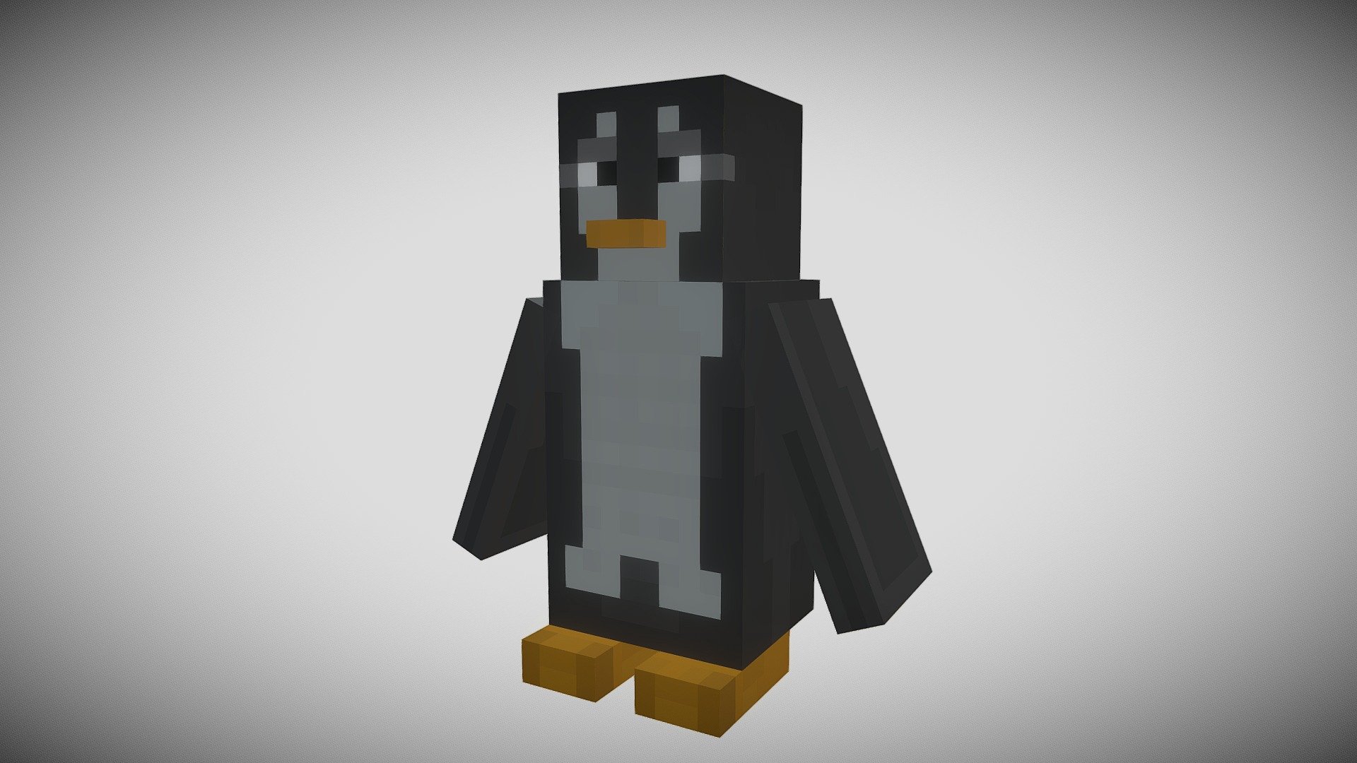 Penguin [Minecraft] - 3D model by Staralighto (@jutan2004) [aeaaef1 ...
