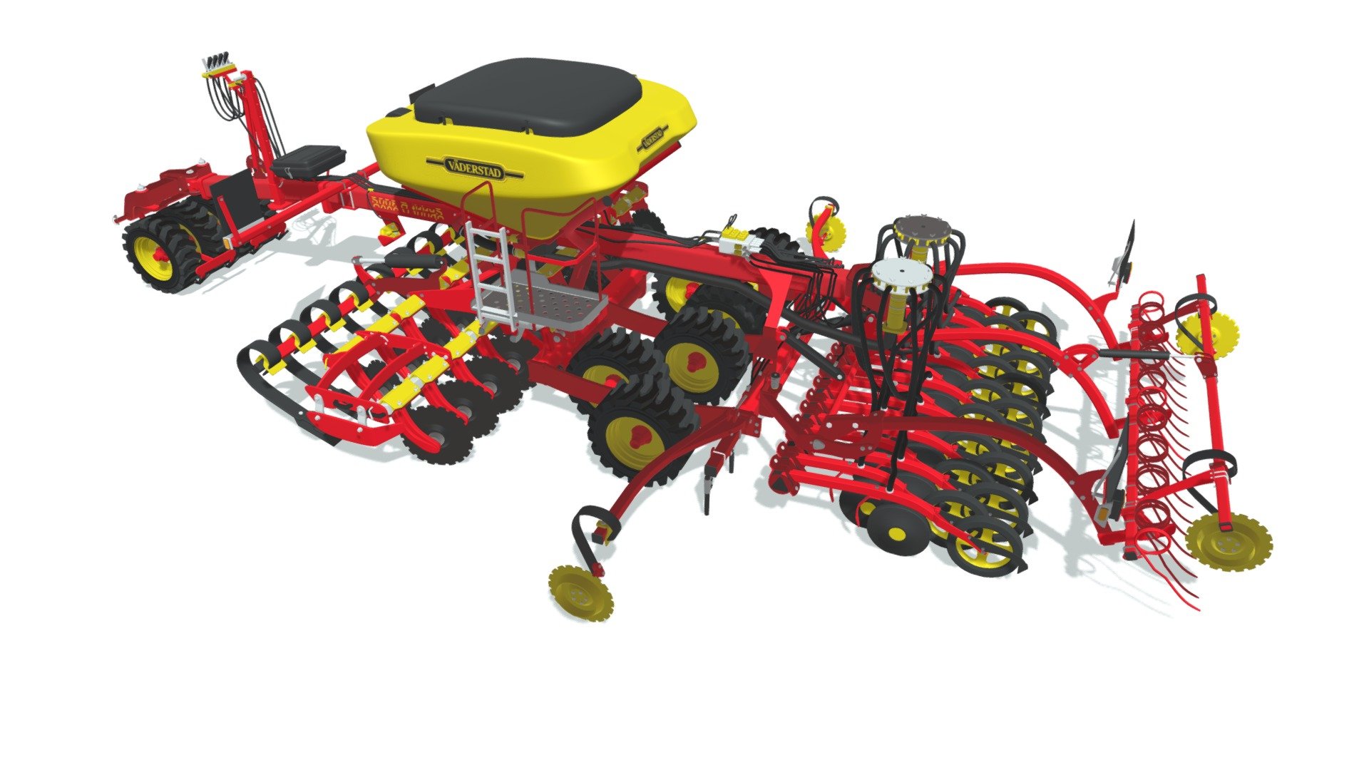 Vaderstad Seed Drill - Buy Royalty Free 3D model by 3DHorse [aeaccd9 ...