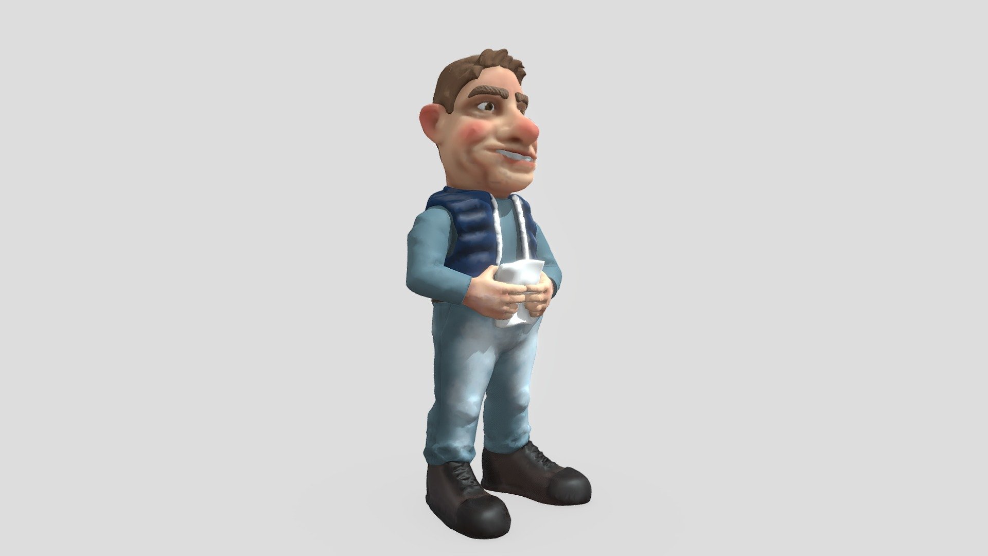 Nelu Kiss Caricature - Download Free 3D model by Gui Alexandru ...