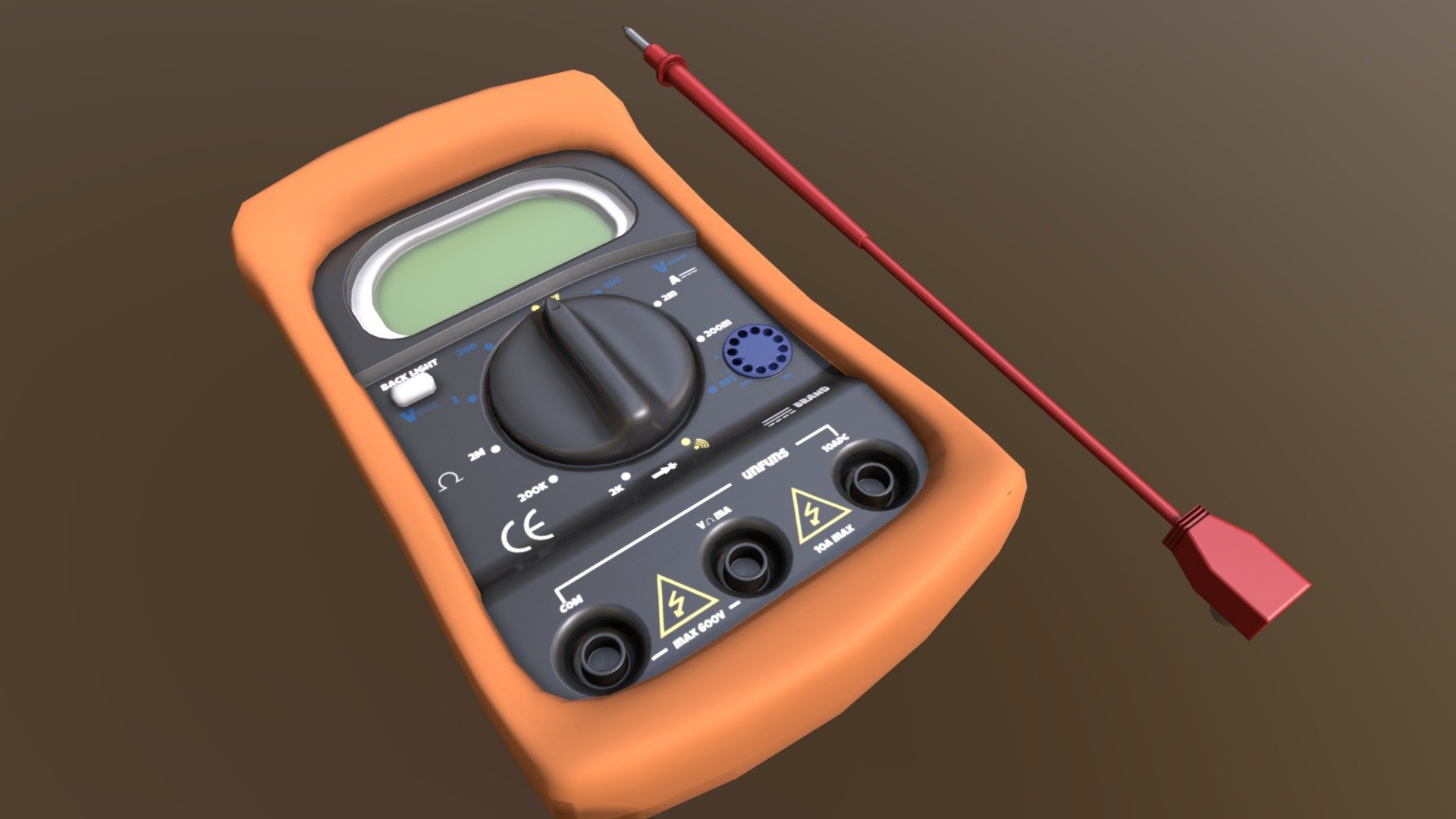 Multimeter - Download Free 3D model by stylo0 [aead0fe] - Sketchfab