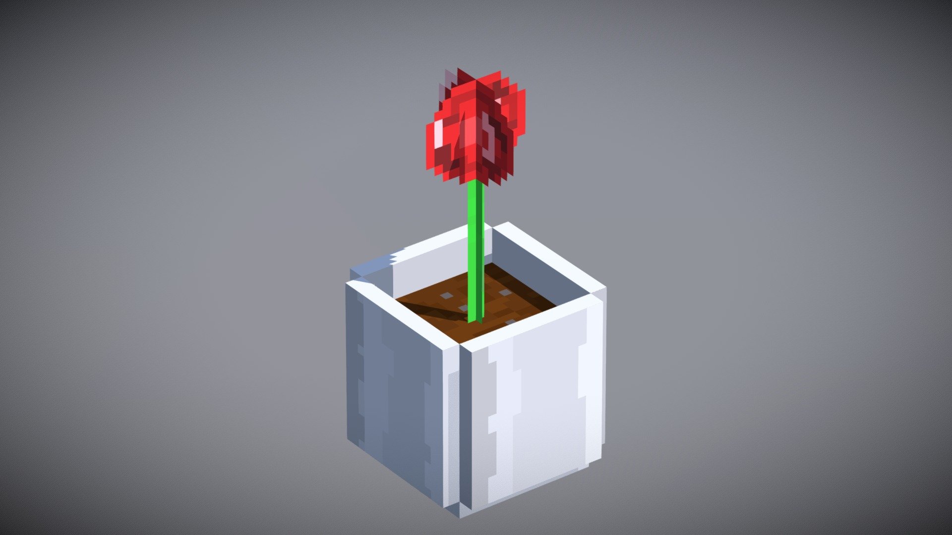 MINECRAFT FLOWER POT - Download Free 3D model by Minecraft Stocks ...