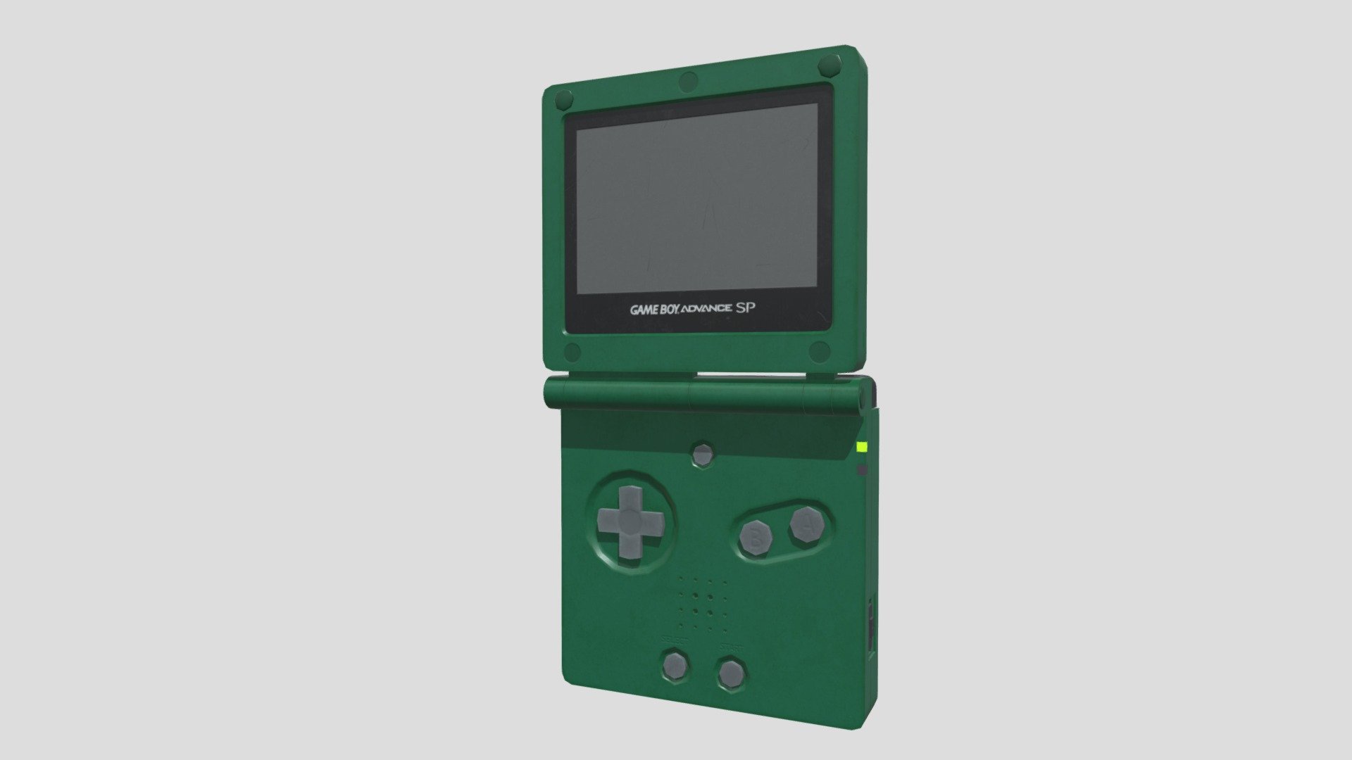 Gameboy Advance SP - 3D model by luigi_30 [aeaeba4] - Sketchfab