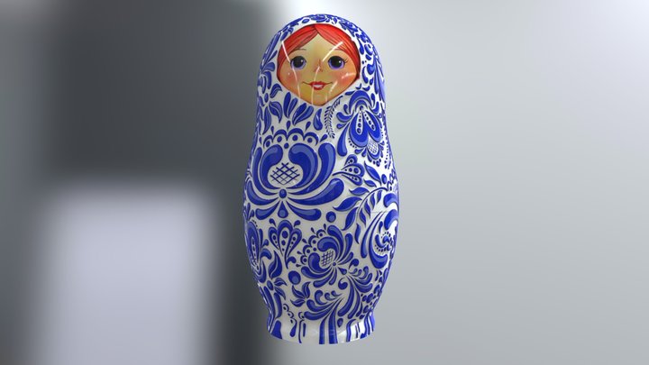Matryoshka 3D models - Sketchfab